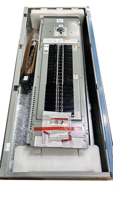 Eaton Prl1x3225x42a 225a Main Breaker Panelboard 208y120v 3ph 4w 42