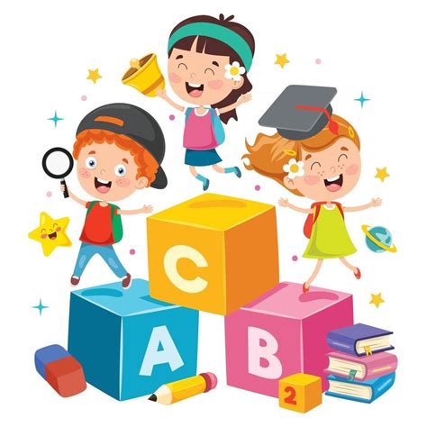 projeto de conceito para educação infantil 2543099 Vetor no Vecteezy