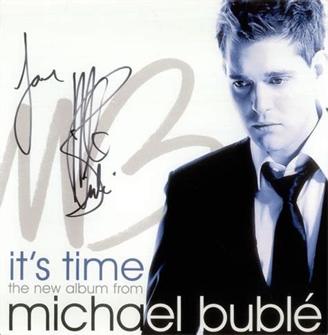 Its Time Michael Buble Album Cover