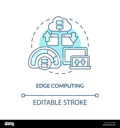 Edge Computing Stock Vector Images Alamy