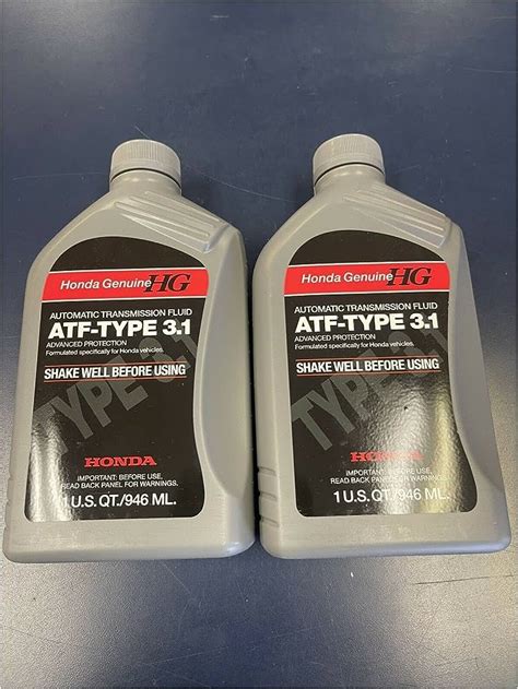 Honda Atf Type 3 1 Equivalent Automatic Transmission Fluids