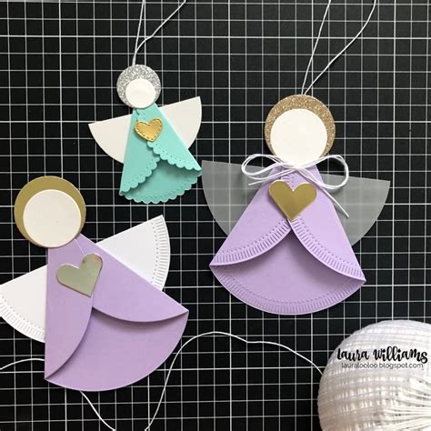 Simple And Elegant Paper Angel Ornament