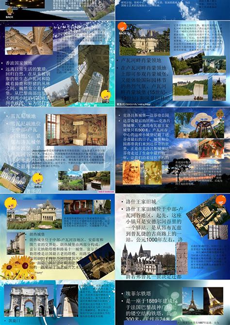 法国巴黎浪漫甜蜜之旅ppt卡卡办公