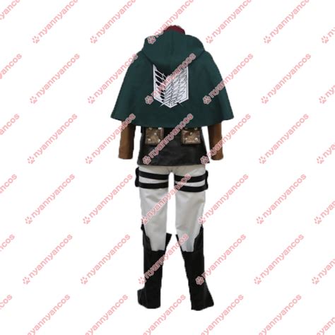 高品質 実物撮影 進撃の巨人 調査兵団 ミカサ・アッカーマン 風 コスプレ衣装 コスチューム オーダーメイド ニャンコスプレ