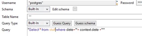 Etl Unable To Call Talend Open Studio TContextLoad In Query Stack Overflow