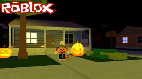 Trick Or Treating In Roblox Youtube