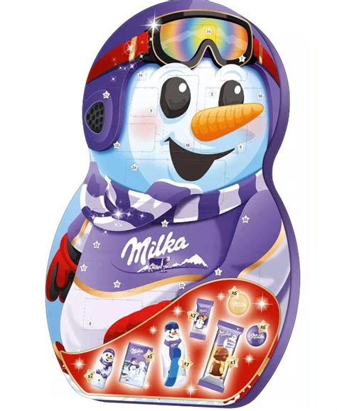 Milka Kalendarz Adwentowy 236G Mieszanka Czekoladek Mlecznych Milka Sklep EMPIK
