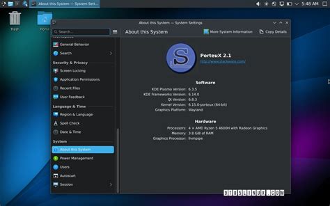 基于 slackware 的 porteux 2 1 是首批随 linux 6 15 发布的发行版之一 linuxeden开源社区
