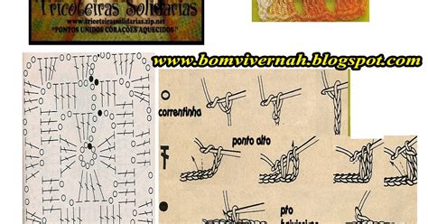 Bom Viver Náh QUADRADINHO EM CROCHÊ INICIANTES