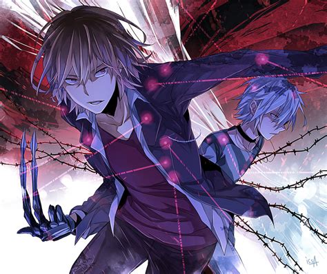 Accelerator And Kakine Teitoku Toaru Majutsu No Index And 1 More