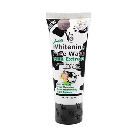 Yc Whitening Face Wash Milk Extract