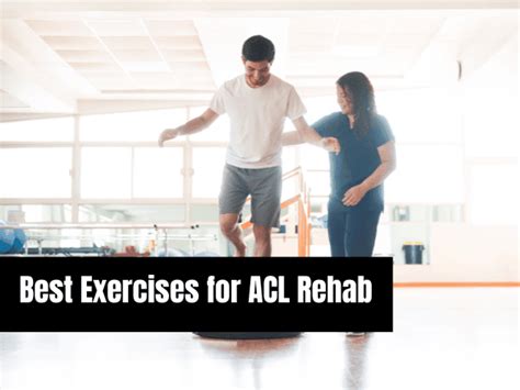 Best Exercises For Acl Rehab Knee Surgery Specialist Patna