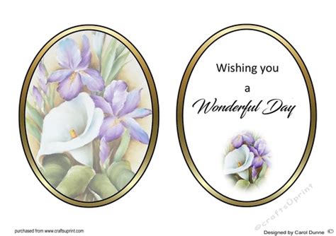 Insert Irises And Lily Bd Cup907985 173 Craftsuprint