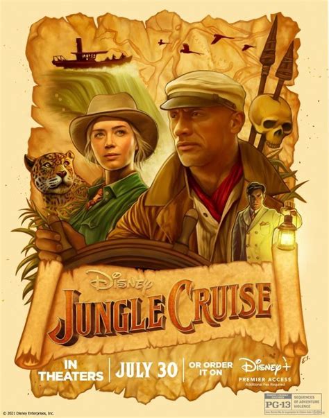 Disneys Jungle Cruise Movie Poster Movie Posters Movie Art Walt