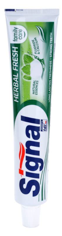 Signal Herbal Fresh Toothpaste Reviews Notino Ie