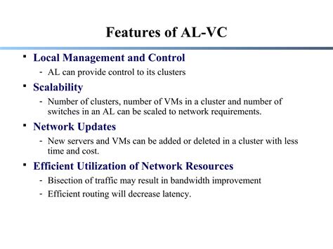 A Distributed Virtual Architecture For Data Centers Ppt