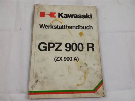 REPARATURANLEITUNG KAWASAKI GPZ R ZX A Wartung Werkstatthandbuch GPZ R EUR