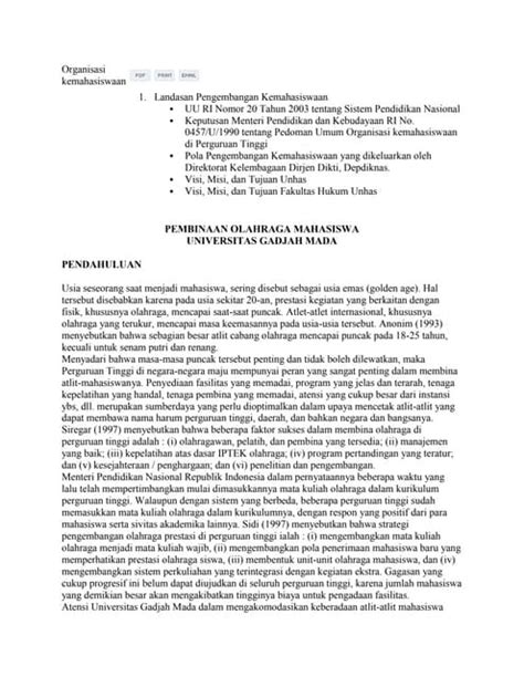organisasi kemahasiswaan pdf