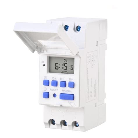 Digital Timer Switch THC15A Electronic Weekly 7 Days Programmable Relay Timer Control AC 220V