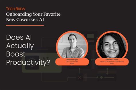 Tech Brew On Linkedin Tech Brews Live Ai Event Is Today And Its Off To A Great Start Nicolas