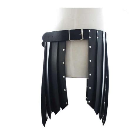 Male Sexy Costume Wild Men Leather Body Chest Harness Tunic
