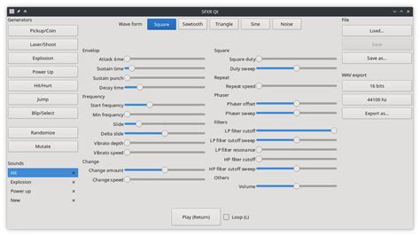 Sfxr Qt 140 Is Out