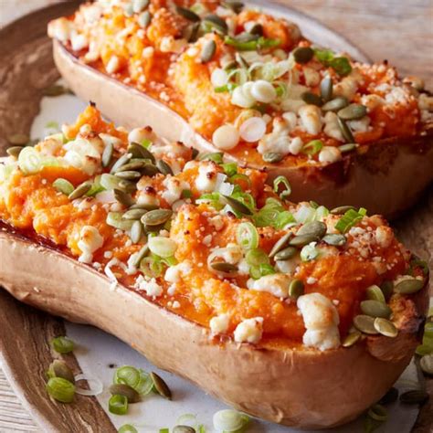 Twice Baked Butternut Squash Punchfork
