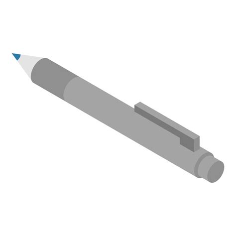 Icône De Stylo Moderne Isométrique De Licône De Vecteur De Stylo