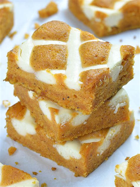 Pumpkin Bars With Cream Cheese Omg Chocolate Desserts