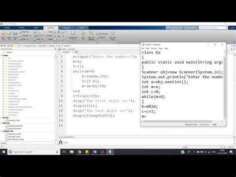 First Last Digit Of A Number In MATLAB JAVA MATLAB Programming