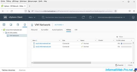 Schedule Tasks In The Vsphere Client On Vmware Vsphere 67 Vmware