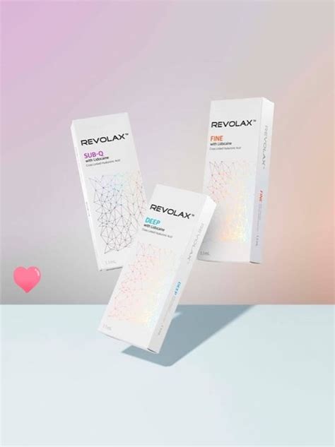 Revolax 1ml Hyluronic Acid Dermal Fillers For Eye Chin Cheeks Face