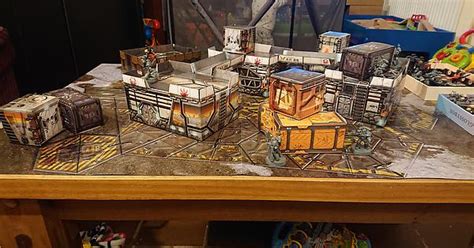 It May Be Cardboard Terrain But Its Cheap And Has Made For An Instant