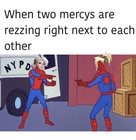 The Mercy Is Rezzing Roverwatchmemes