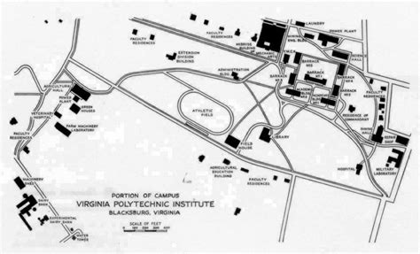 Map Gallery Virginia Tech History Virginia Tech