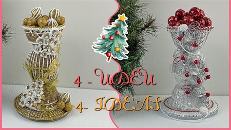 4 Простых и красивых Новогодних поделок из пластиковых чашек Новогодний декор дома своими