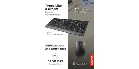 Lenovo Wireless Keyboard And Mouse