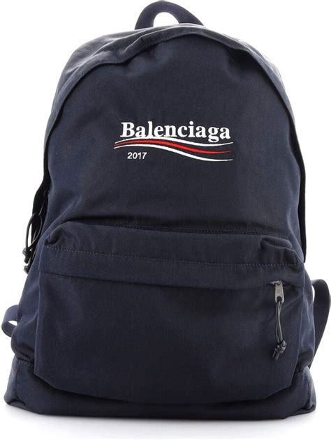 Balenciaga Everyday Campaign Explorer Backpack Embroidered Nylon
