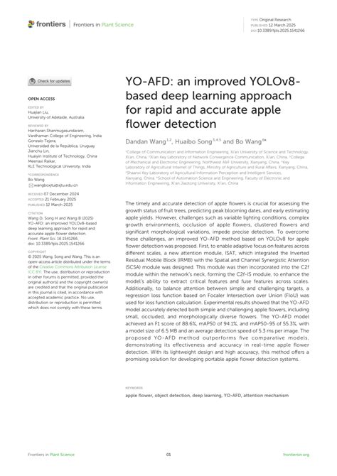 Pdf Yo Afd An Improved Yolov8 Based Deep Learning Approach For Rapid And Accurate Apple