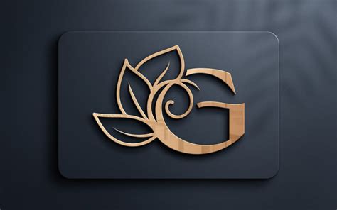 Harf G Monogram Güzellik Logo Tasarımı TemplateMonster