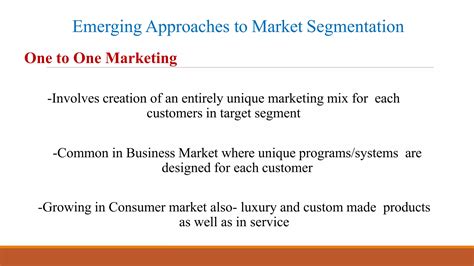 Markets Segmentation Targeting Ppt