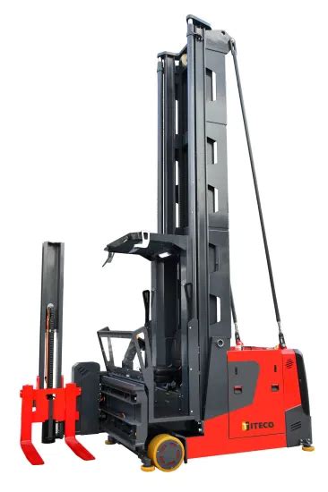 Narrow Aisle 3 Ways Mini Three Way Man Up Forklift Vna Forklift Truck