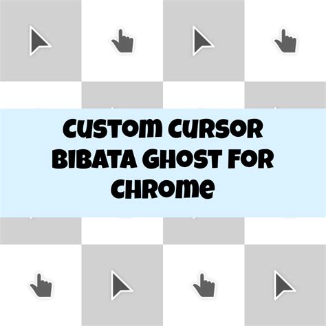 Cute Cursor Custom Cursor Bibata Ghost For Chrome Cursor Space