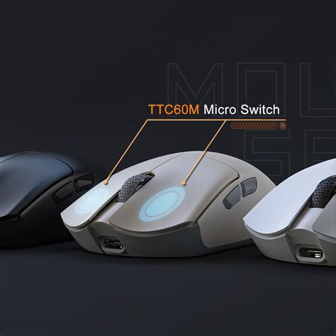 Motospeed Darmoshark M3 2khz Wireless Gaming Mouse Tri Mode 26k Dpi