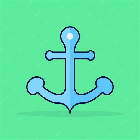 Premium Vector Anchor Icon Symbol