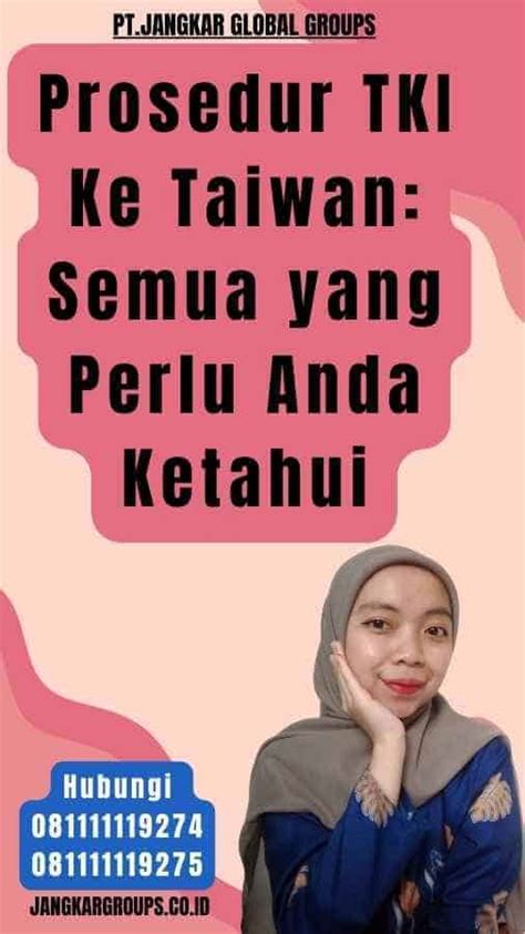Prosedur TKI Ke Taiwan Semua Yang Perlu Anda Ketahui Jangkar Global
