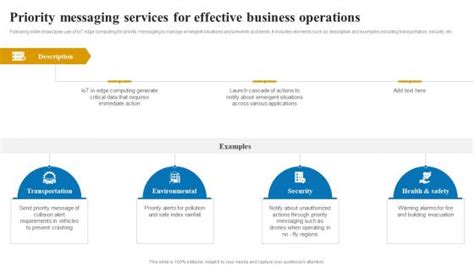 Iot Edge Computing Service Powerpoint Presentation And Slides Ppt Slide