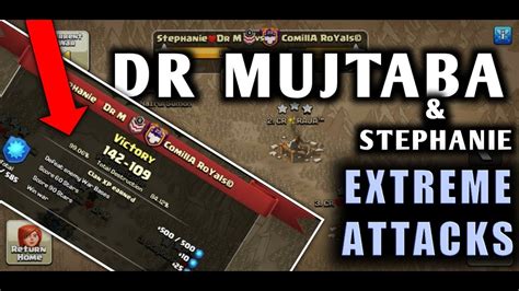 DR MUJTABA STEPHANIE REVENGE AGAINST LEVEL 23 CLAN CLASH OF CLANS