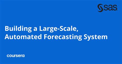building a large scale automated forecasting system coursera
