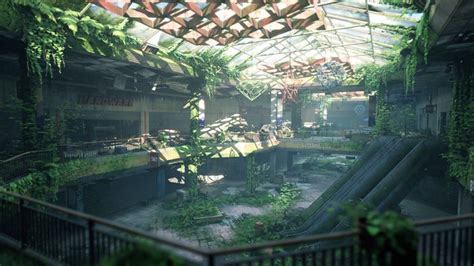 Ue 4 Abandoned Shopping Mall Relight Nika Proshkina In 2024
